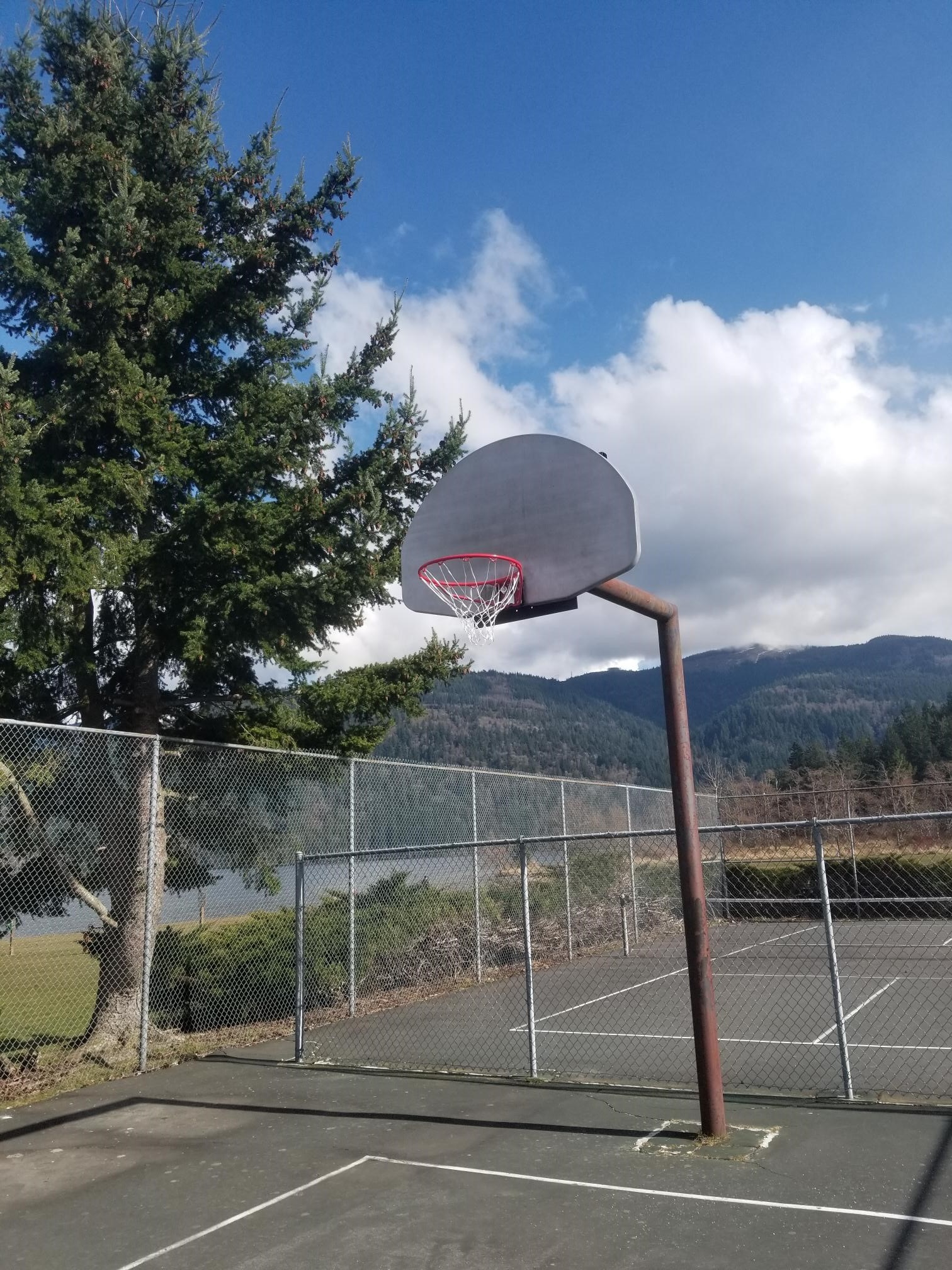 New Basketball Rims! | Sudden Valley Community Association